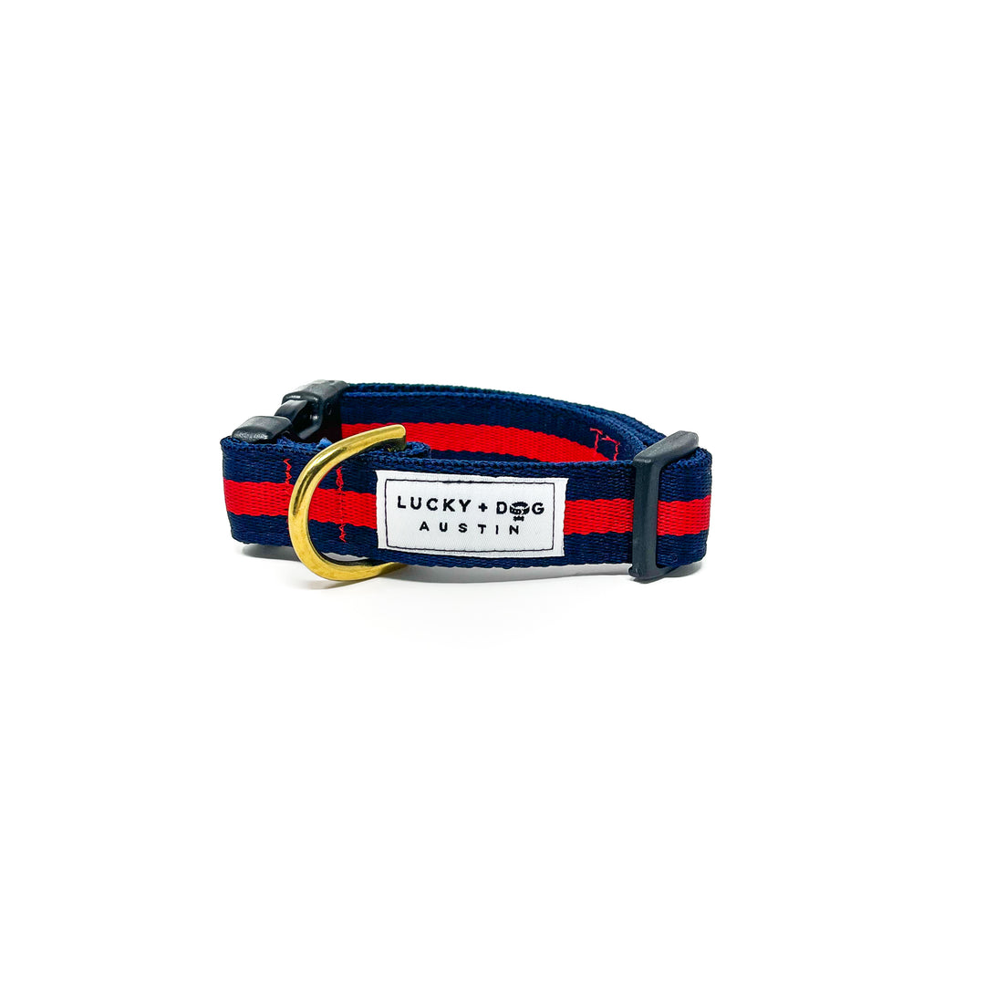 Striped Snap Collars – LUCKY + DOG AUSTIN